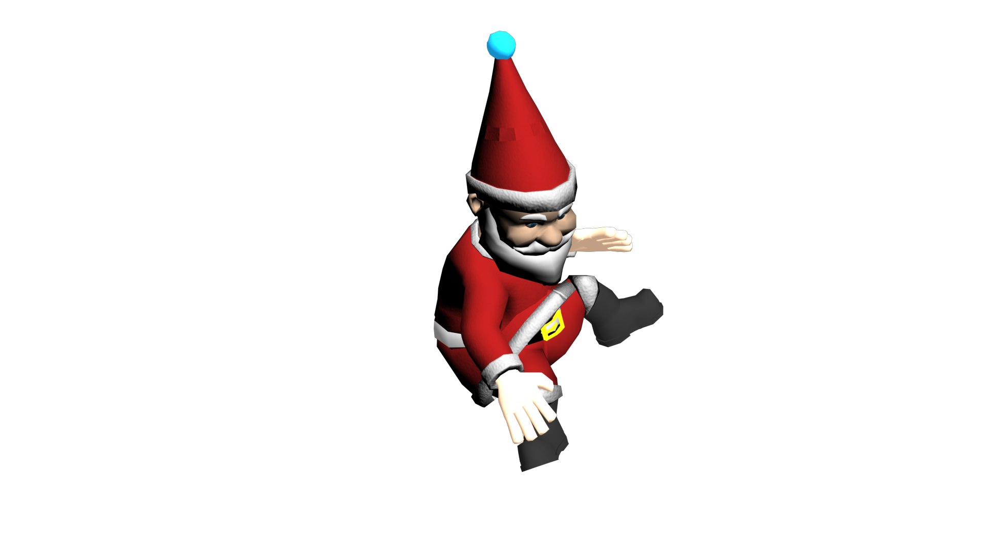 Santa Claus Christmas Dance Animated 3D model 3D model - TurboSquid 2161935