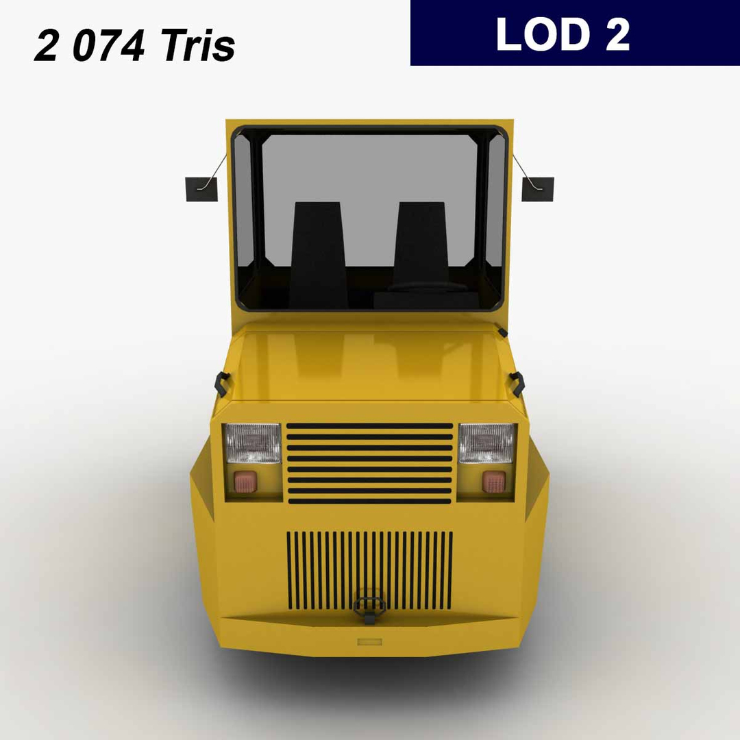 Rofan Z65 Baggage Lods 3d Model