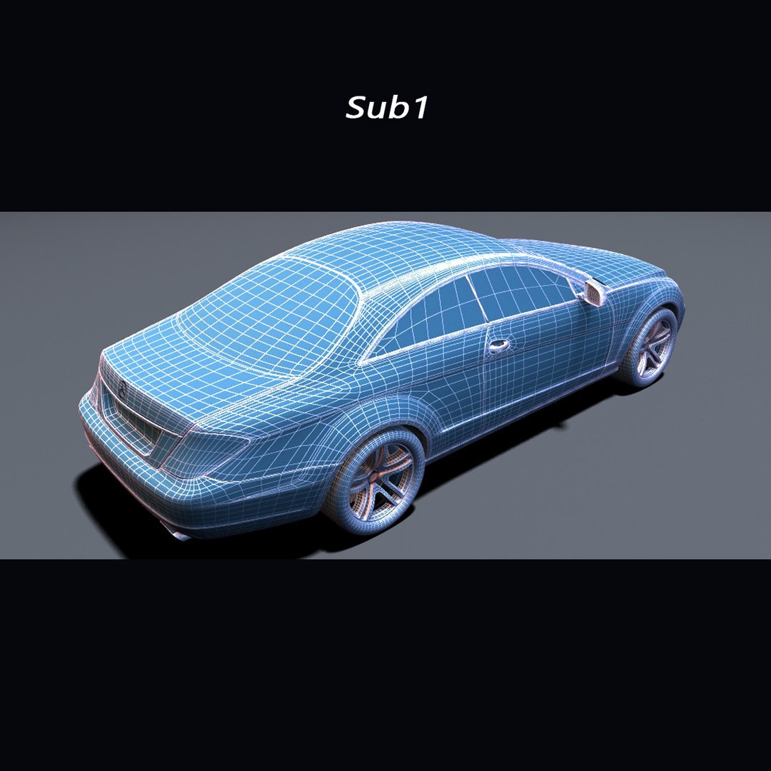 Free Mercedes Benz Cl 3d Model