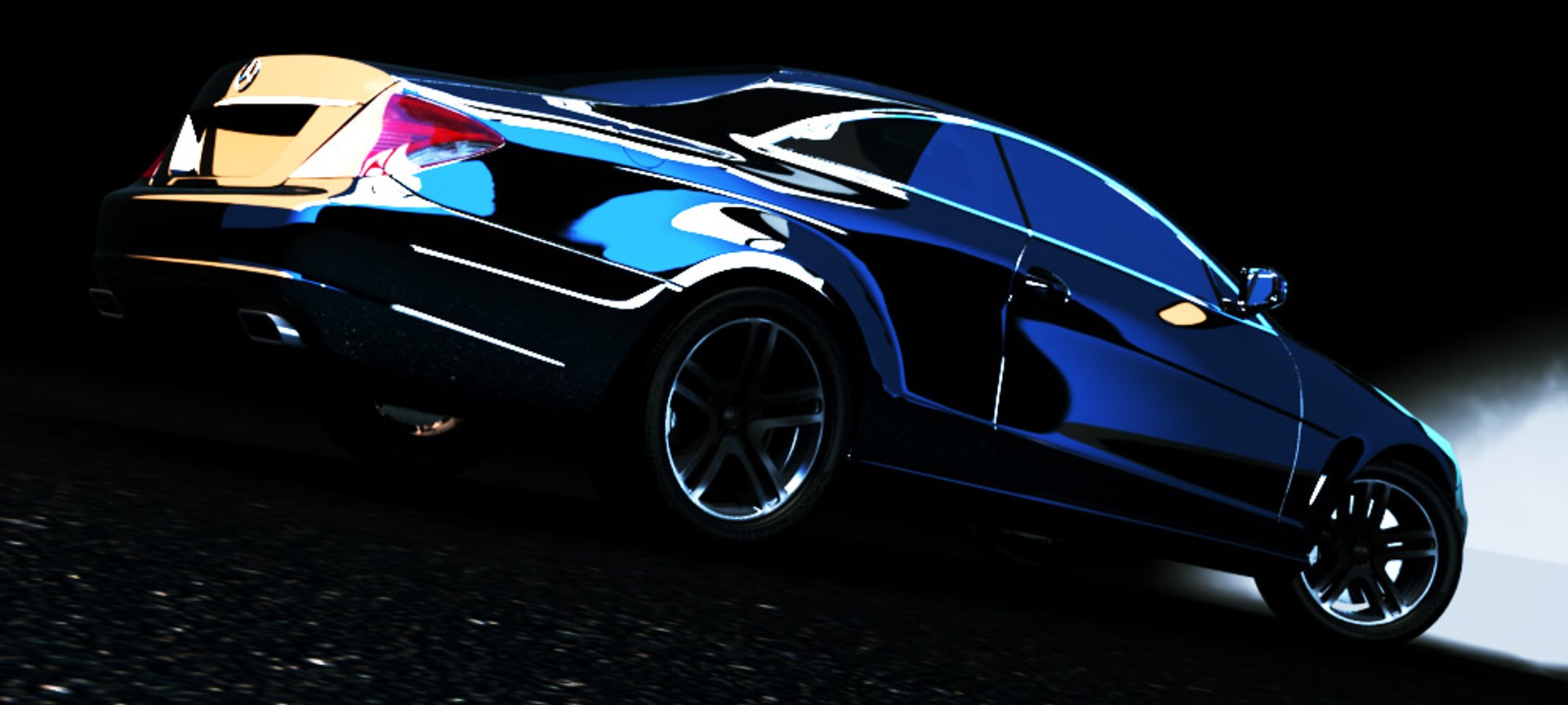 Free Mercedes Benz Cl 3d Model
