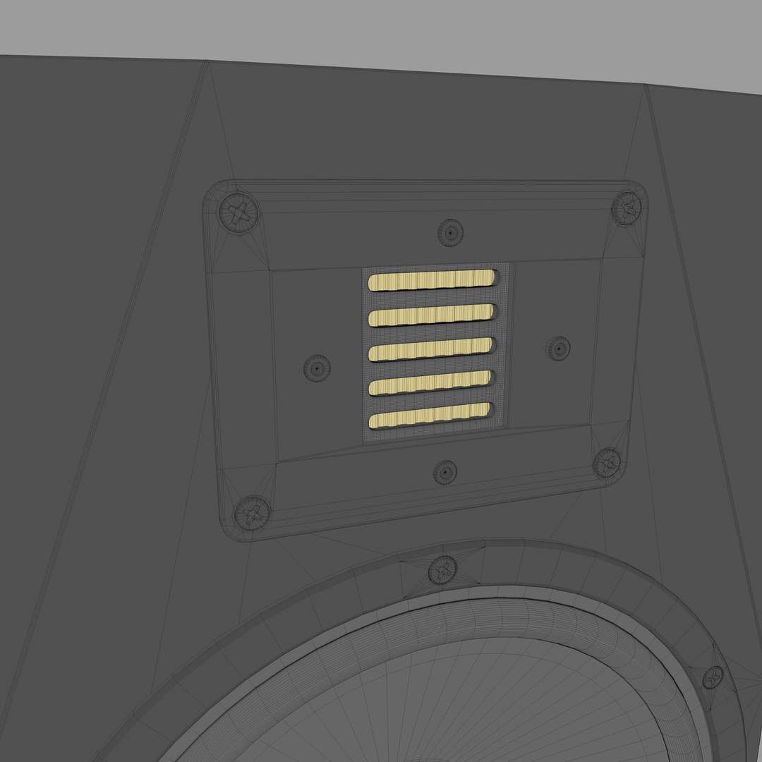 3d Model Adam A7 Monitor