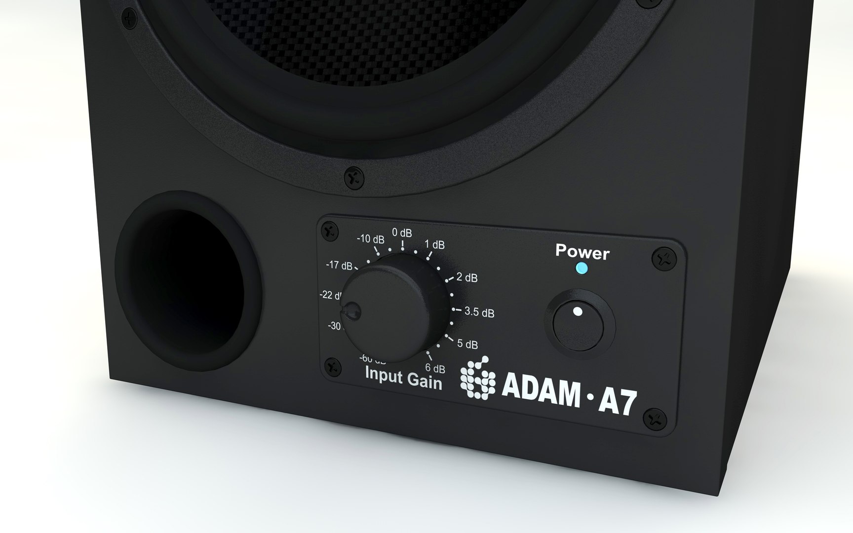 3d Model Adam A7 Monitor