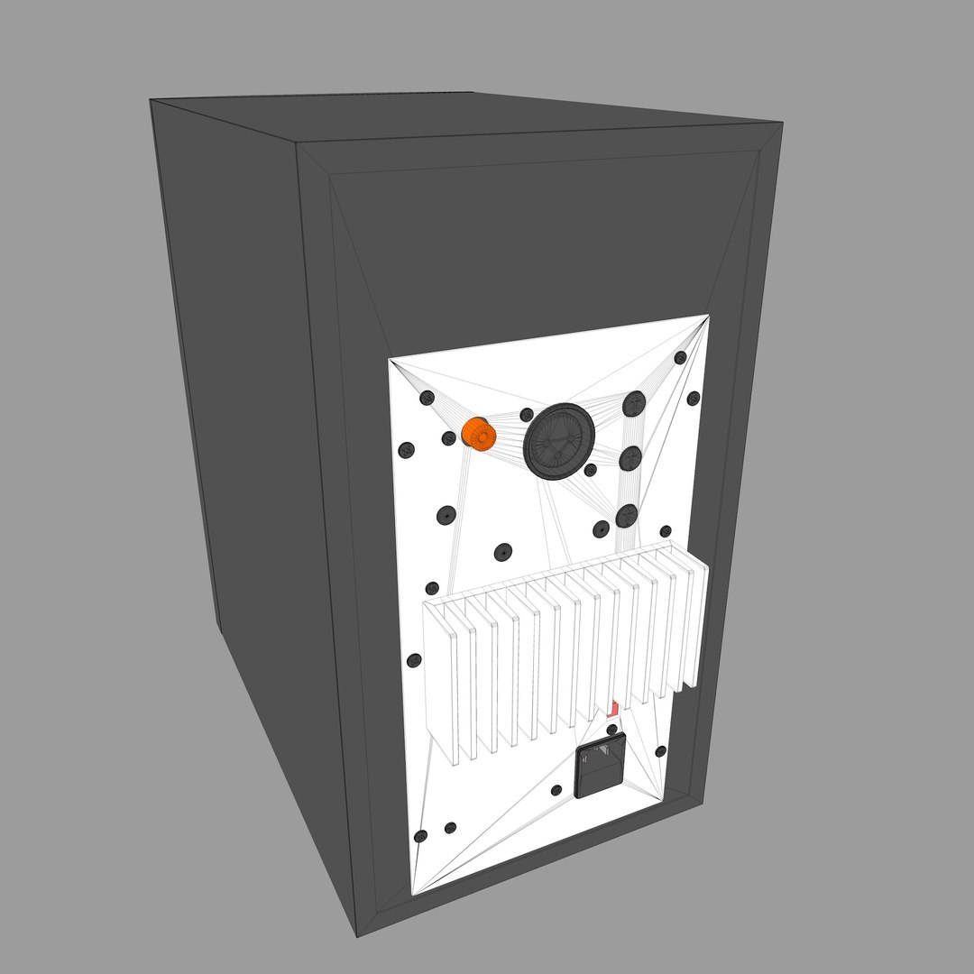 3d Model Adam A7 Monitor