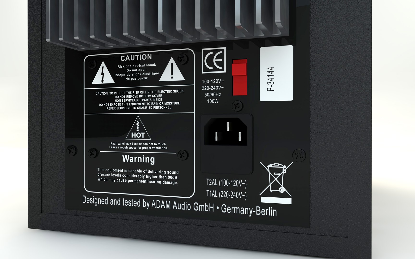 3d Model Adam A7 Monitor