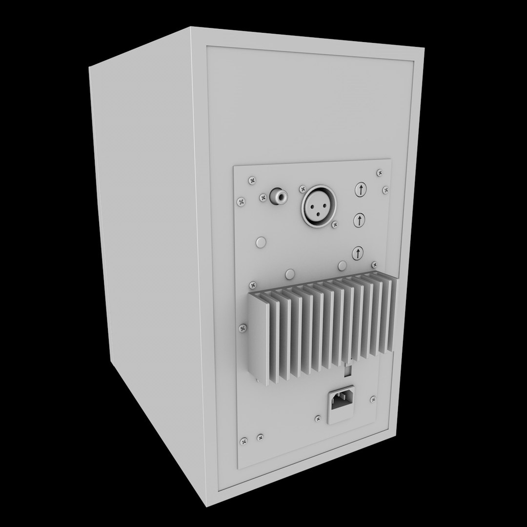 3d Model Adam A7 Monitor