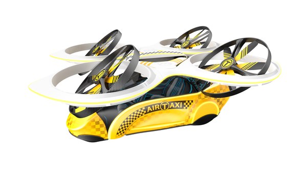 Sci-fi taxi individual 3D - TurboSquid 1685963