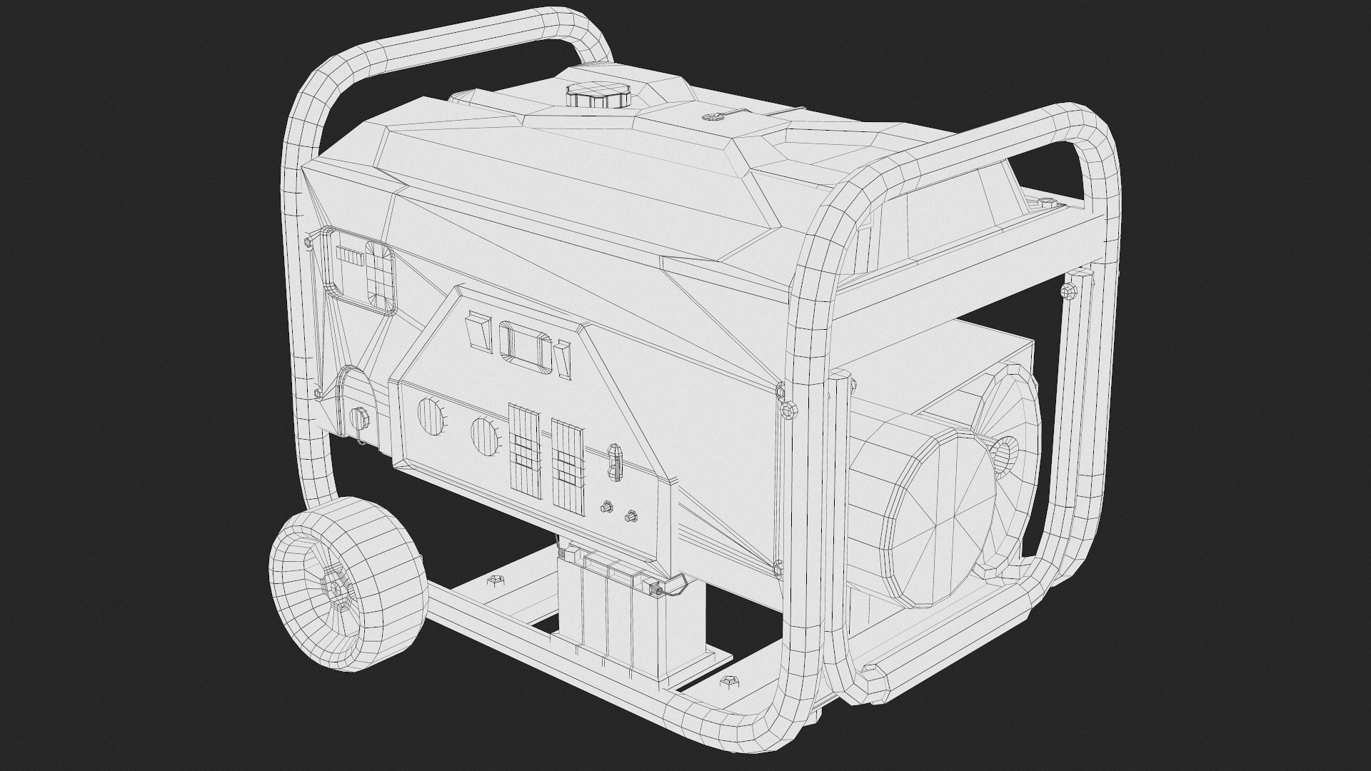 3D Model Engines Generator - TurboSquid 1630605