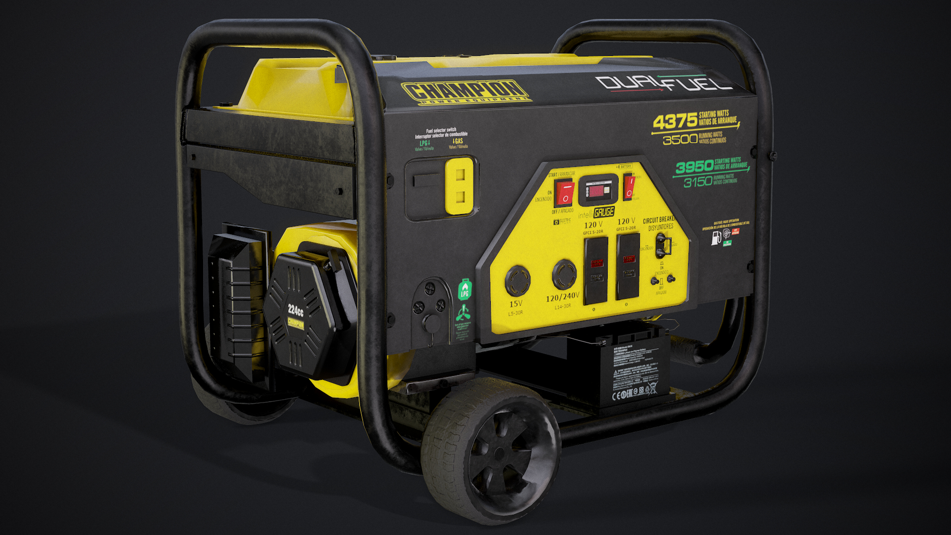 3D Model Engines Generator - TurboSquid 1630605