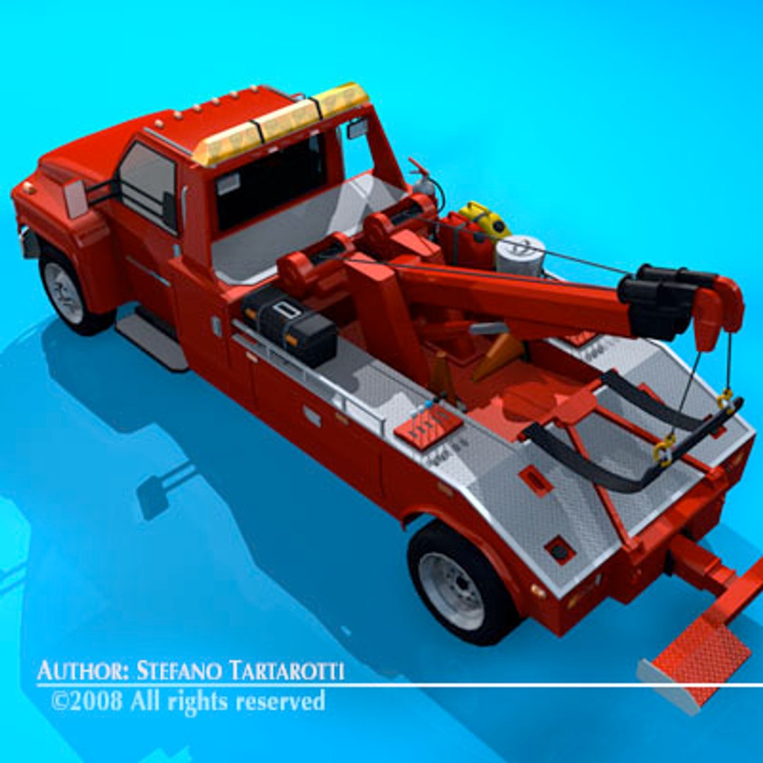 3d Tow Truck Towtruck
