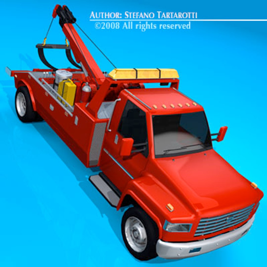 3d Tow Truck Towtruck