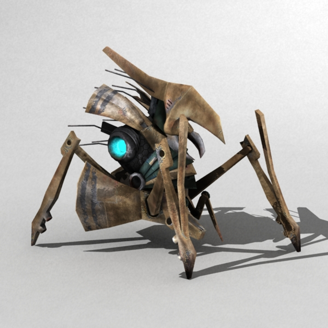 3d Model Defender Robot