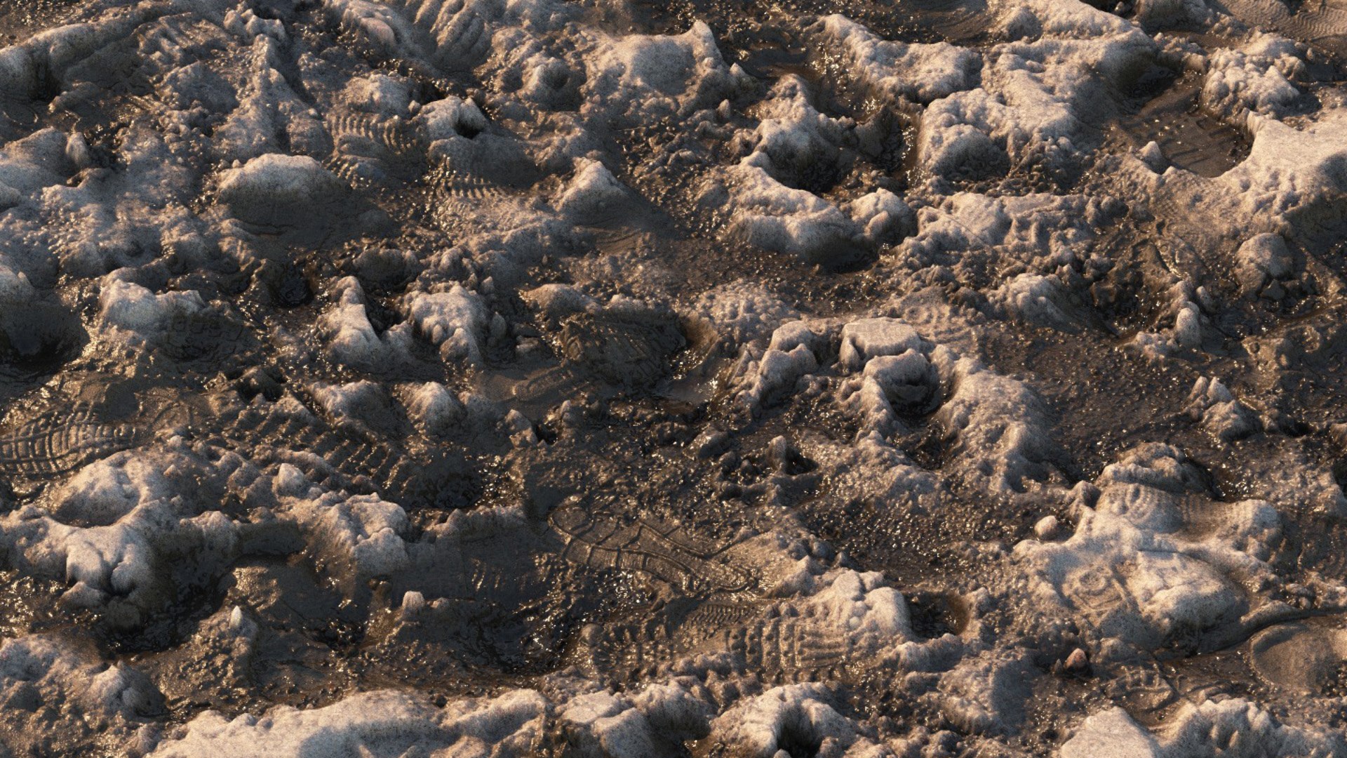 4k Snow Mud Material 01 Model - TurboSquid 2280263