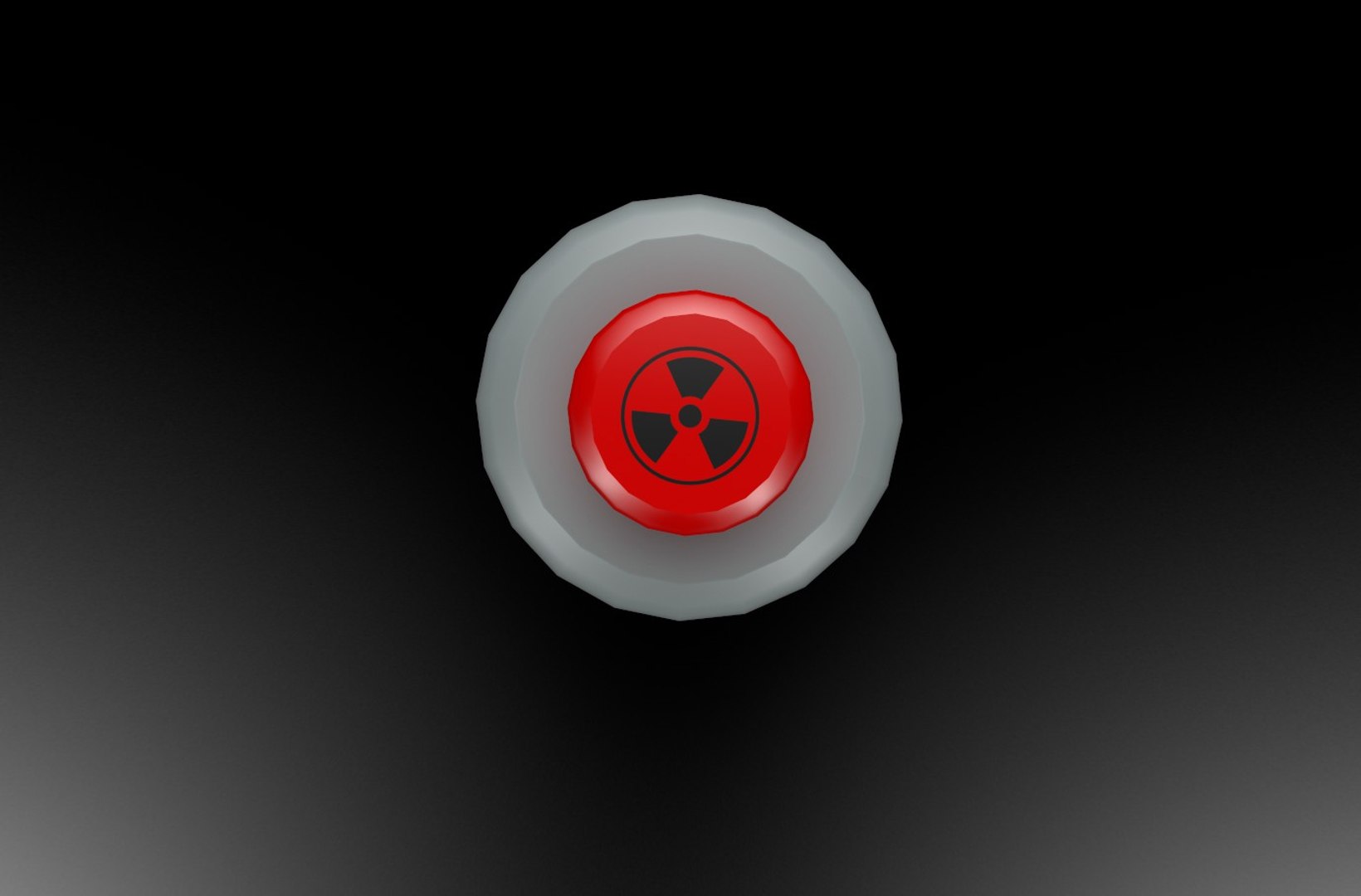 Radiation button 3D model - TurboSquid 1649472