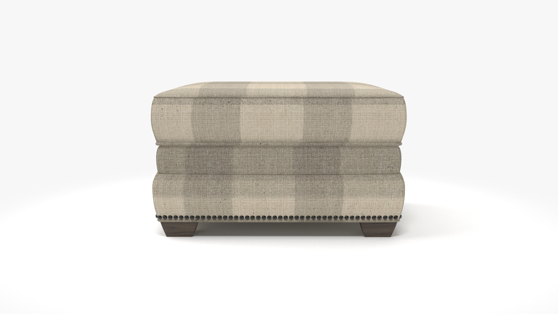 Ethan Allen Bennett Ottoman 3D Model - TurboSquid 1969444