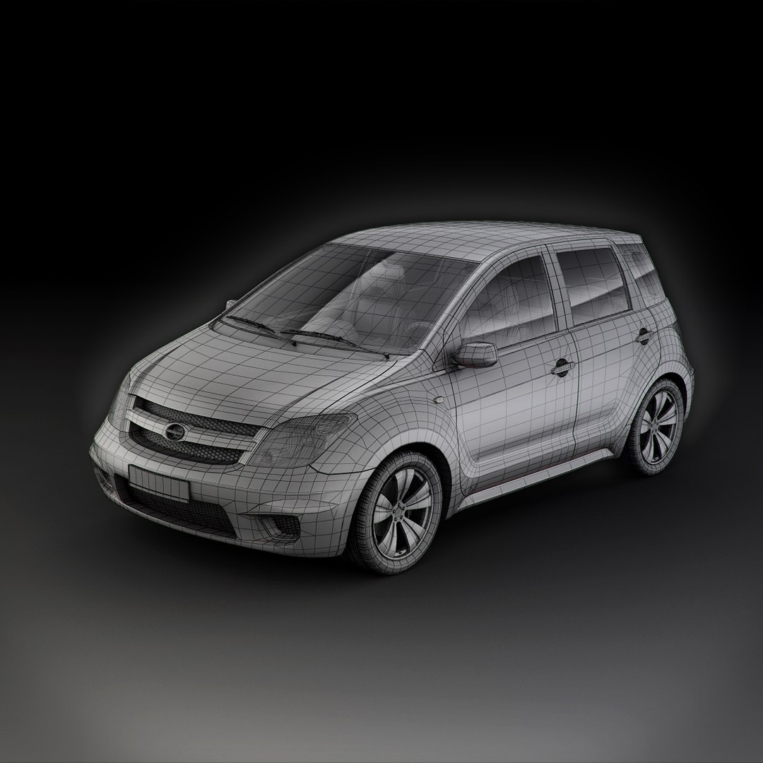 3d Scion Xa Car Model