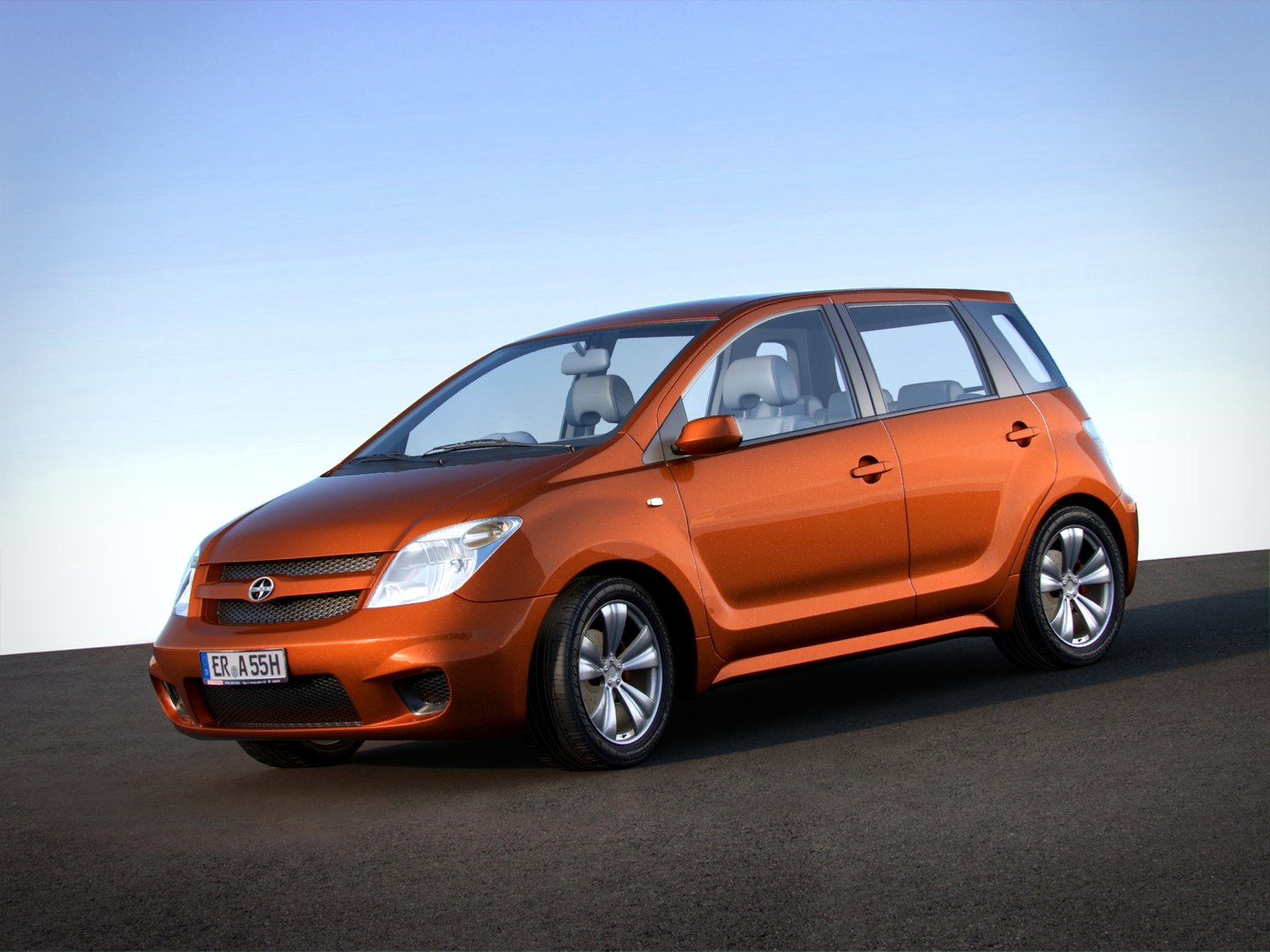 3d Scion Xa Car Model