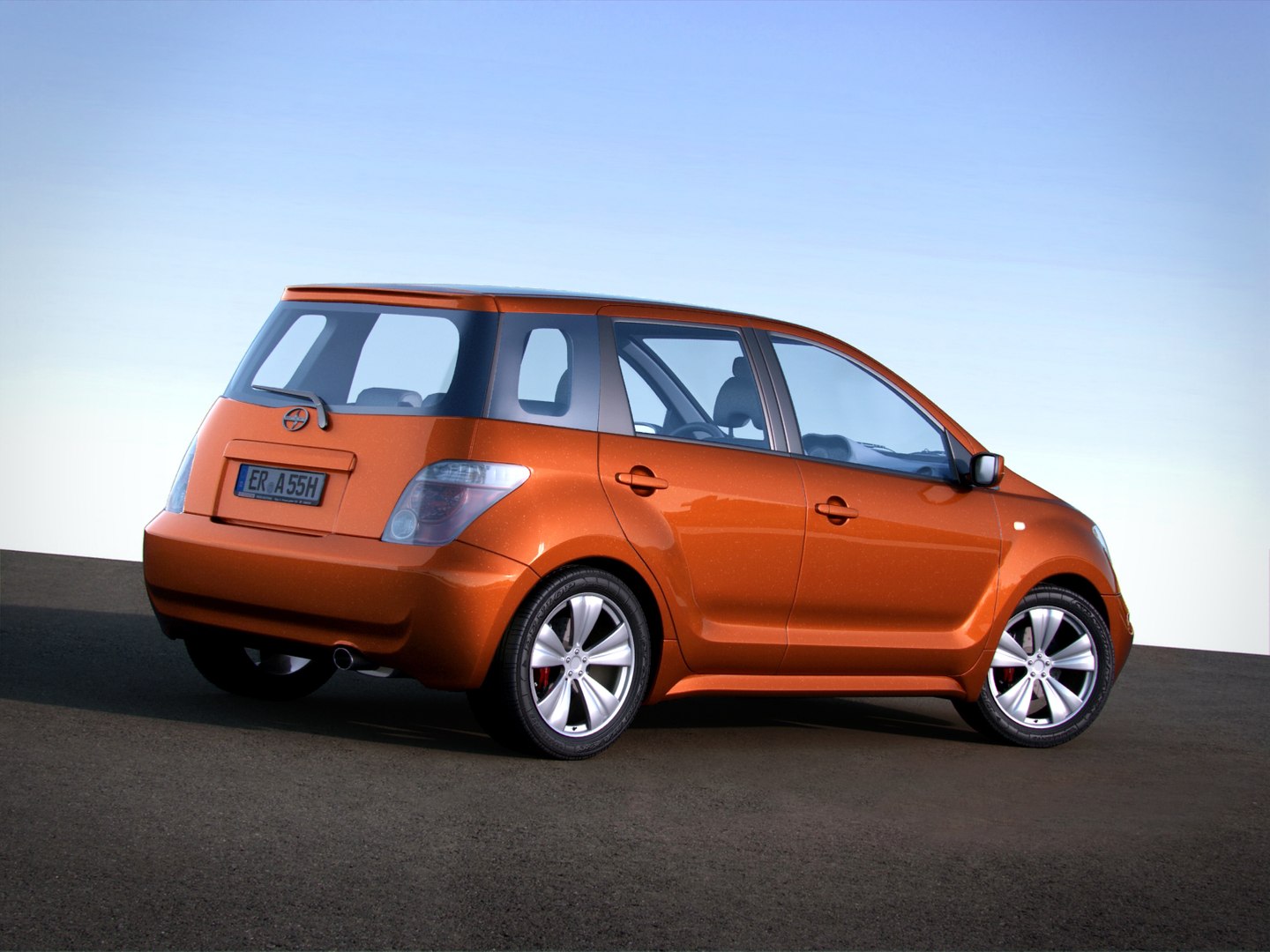 3d Scion Xa Car Model