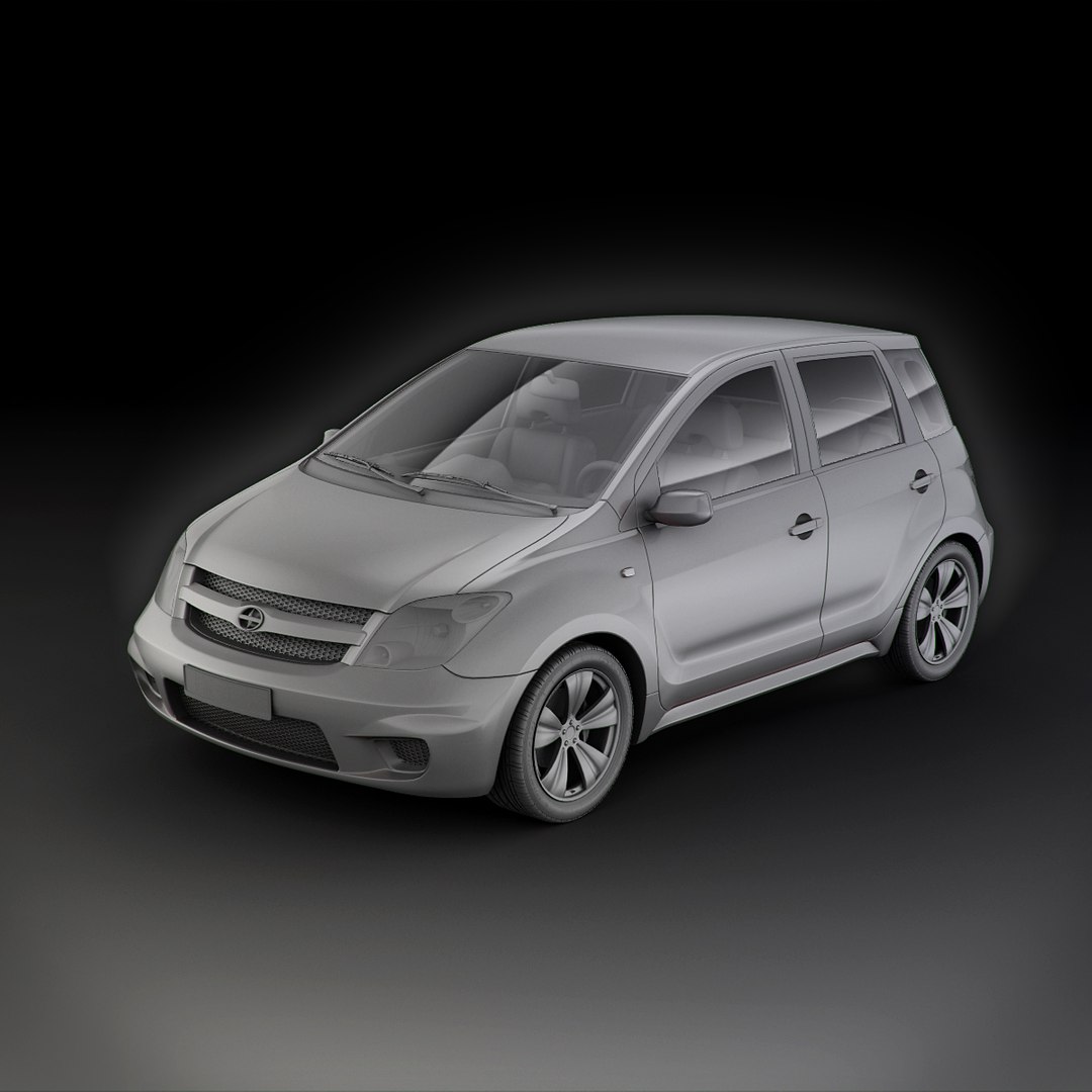 3d Scion Xa Car Model