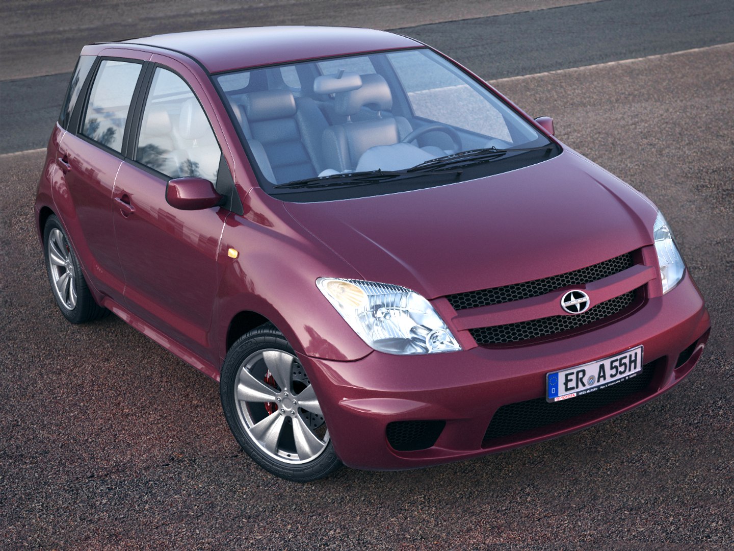 3d Scion Xa Car Model