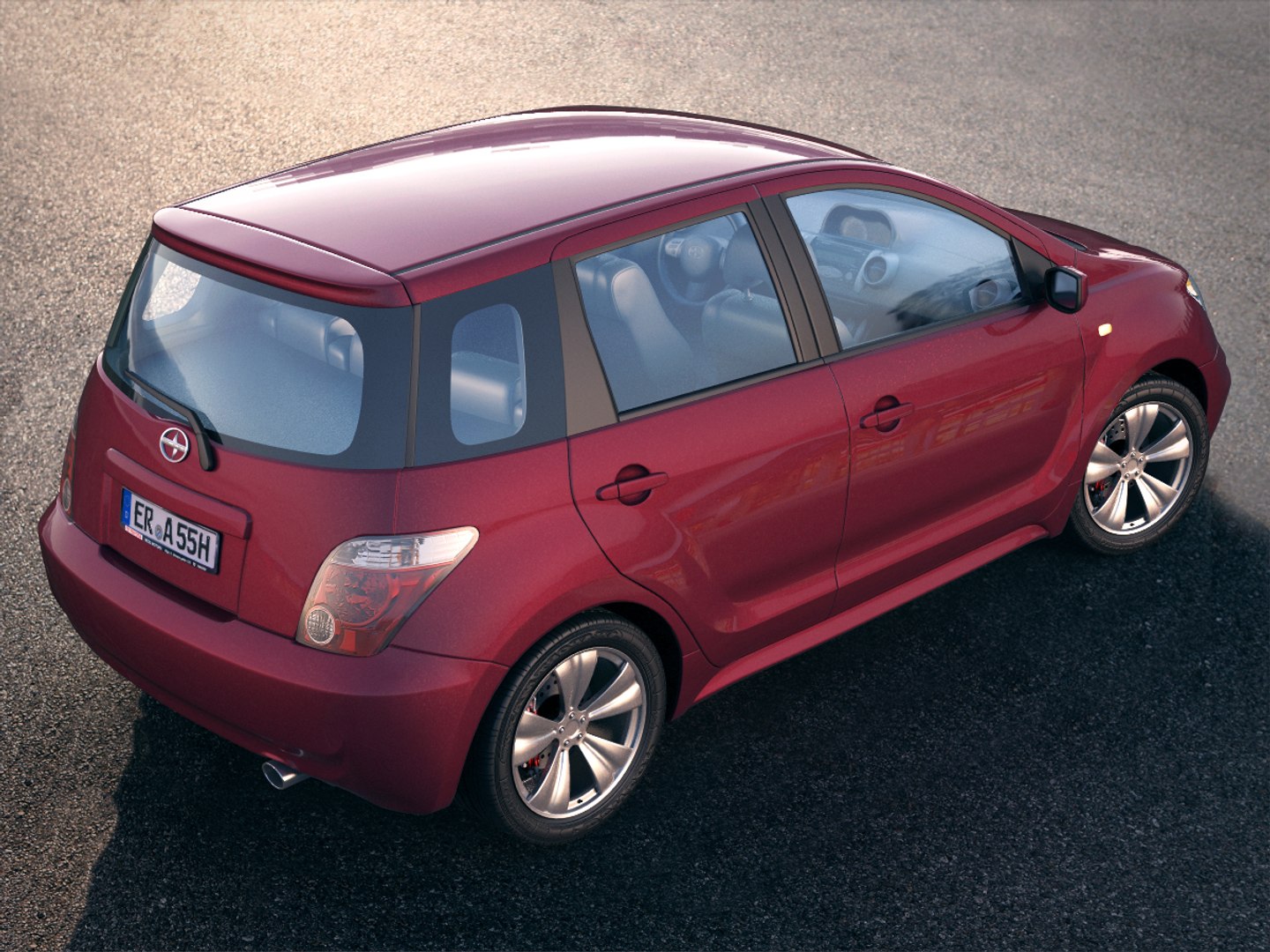 3d Scion Xa Car Model