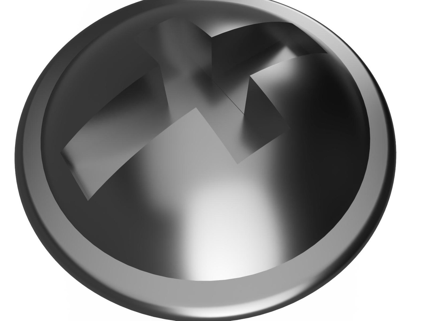 3D Rounded Screw - TurboSquid 1379398