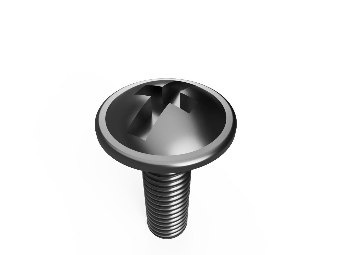 3D Rounded Screw - TurboSquid 1379398