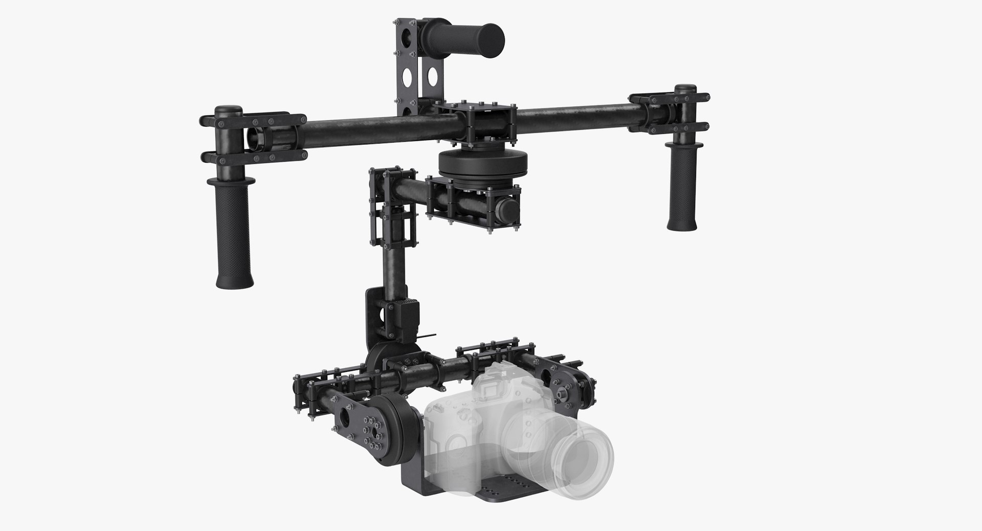 3D Handheld Camera Gimbal - TurboSquid 1397688