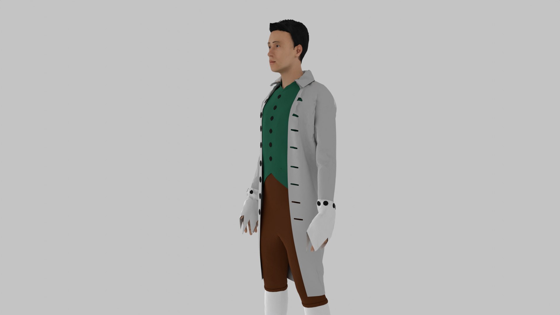 3D Middle Age Human Model - TurboSquid 1970588