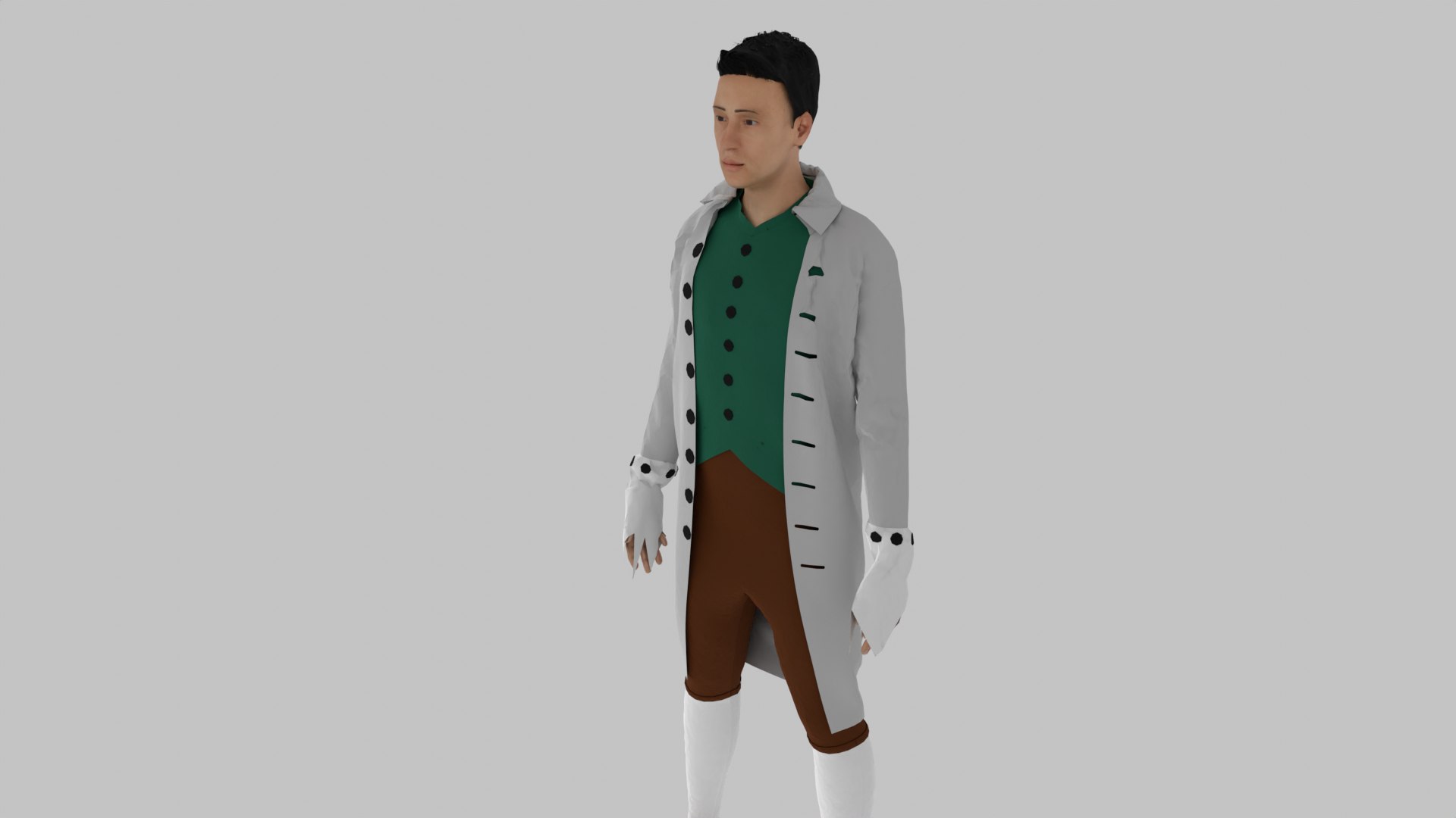 3D Middle Age Human Model - TurboSquid 1970588