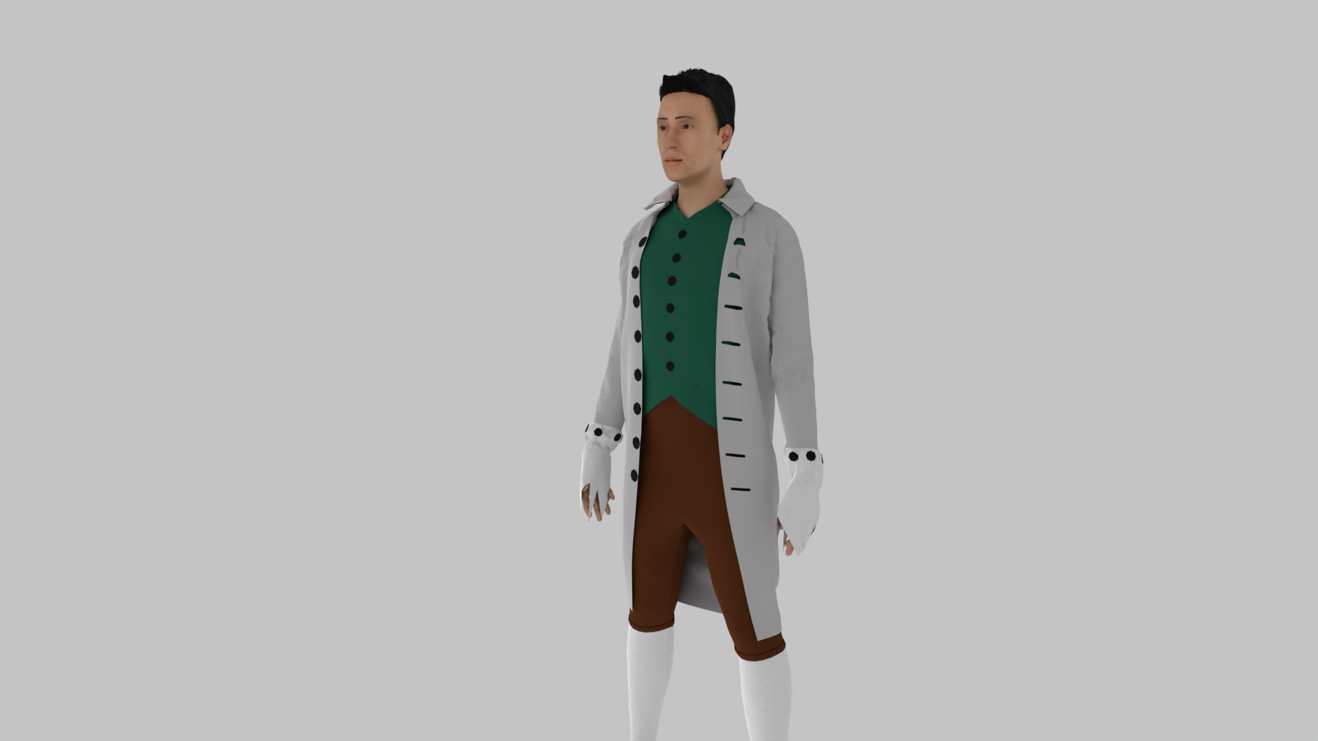 3D Middle Age Human Model - TurboSquid 1970588