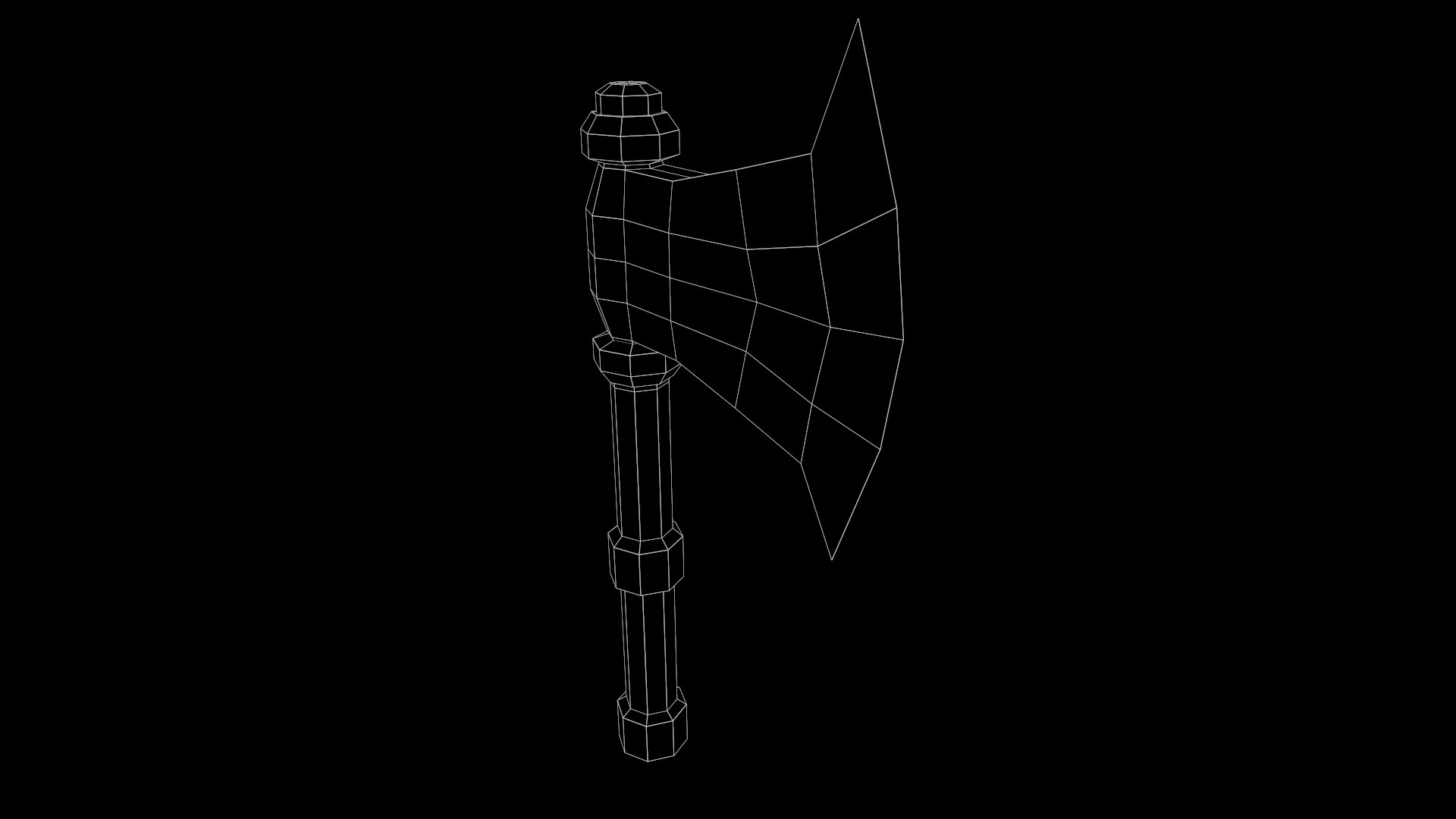 3D Ax Game Ready Low Poly PBR 3D Model model - TurboSquid 2182768