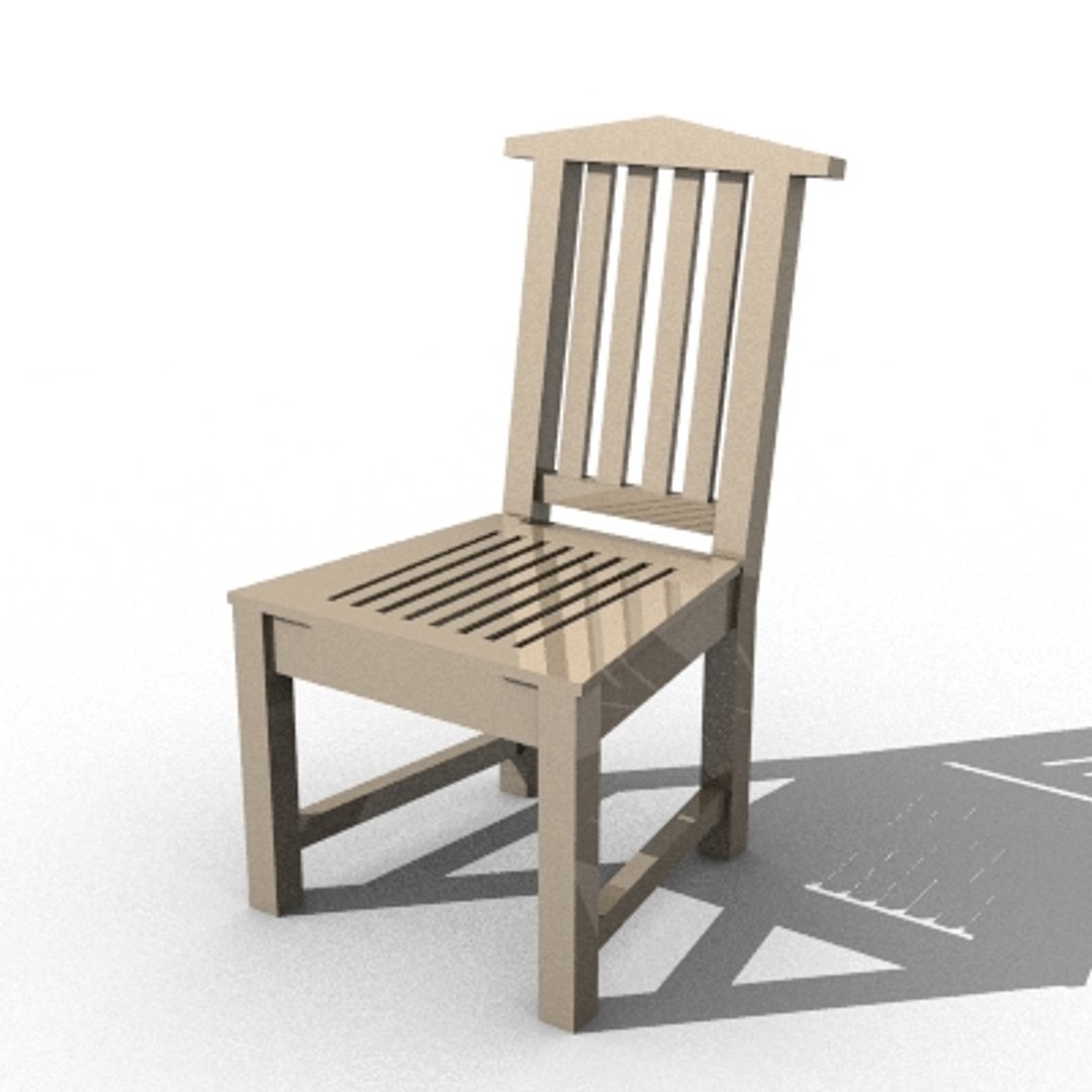 skin chair 3d model