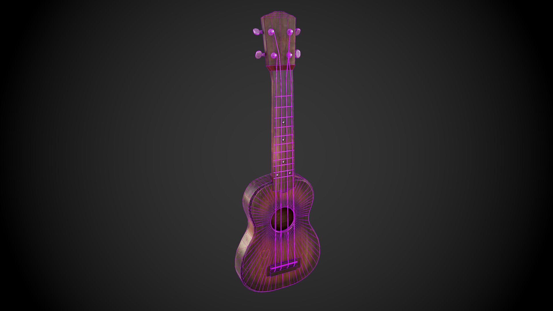 Ukulele 3D model - TurboSquid 1830254