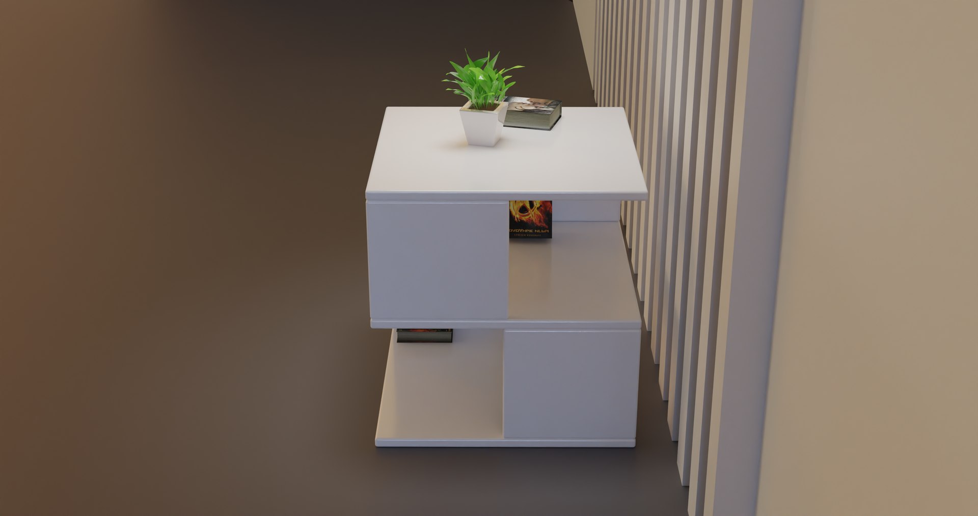 Bed Side Wood Table 3D - TurboSquid 1909660