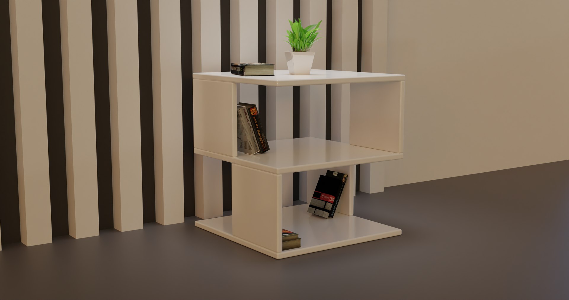 Bed Side Wood Table 3D - TurboSquid 1909660