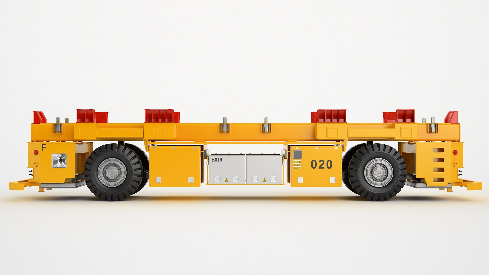 3D Model Self Drive Loader Platform 01 - TurboSquid 1778017