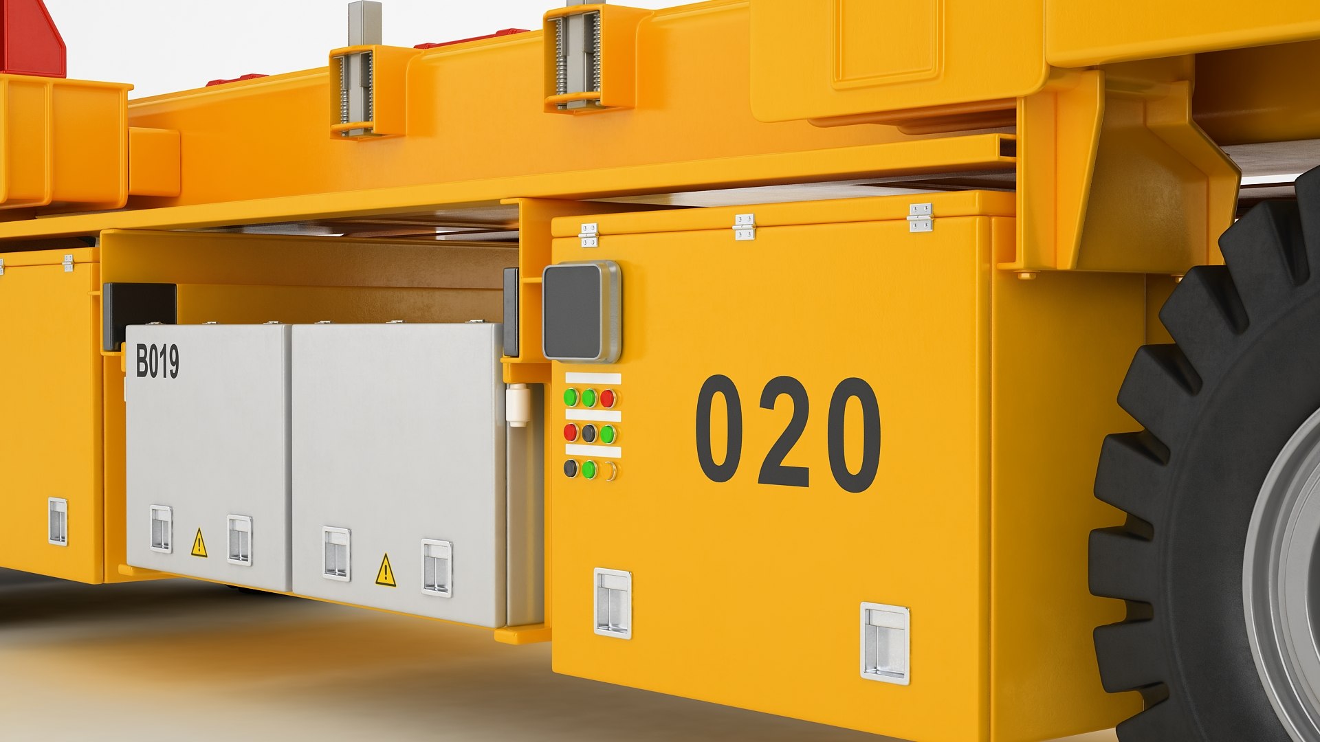 3D model Self Drive Loader Platform 01 - TurboSquid 1778017