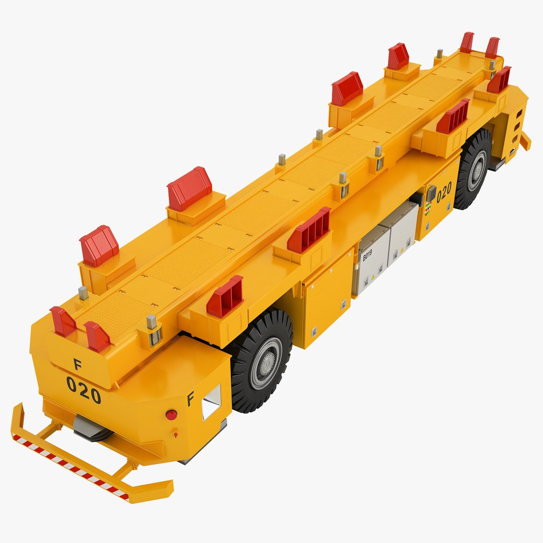 3D model Self Drive Loader Platform 01 - TurboSquid 1778017