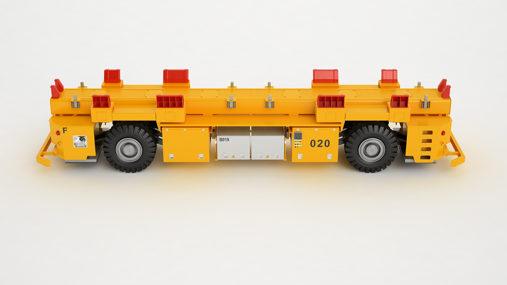 3D Model Self Drive Loader Platform 01 - TurboSquid 1778017