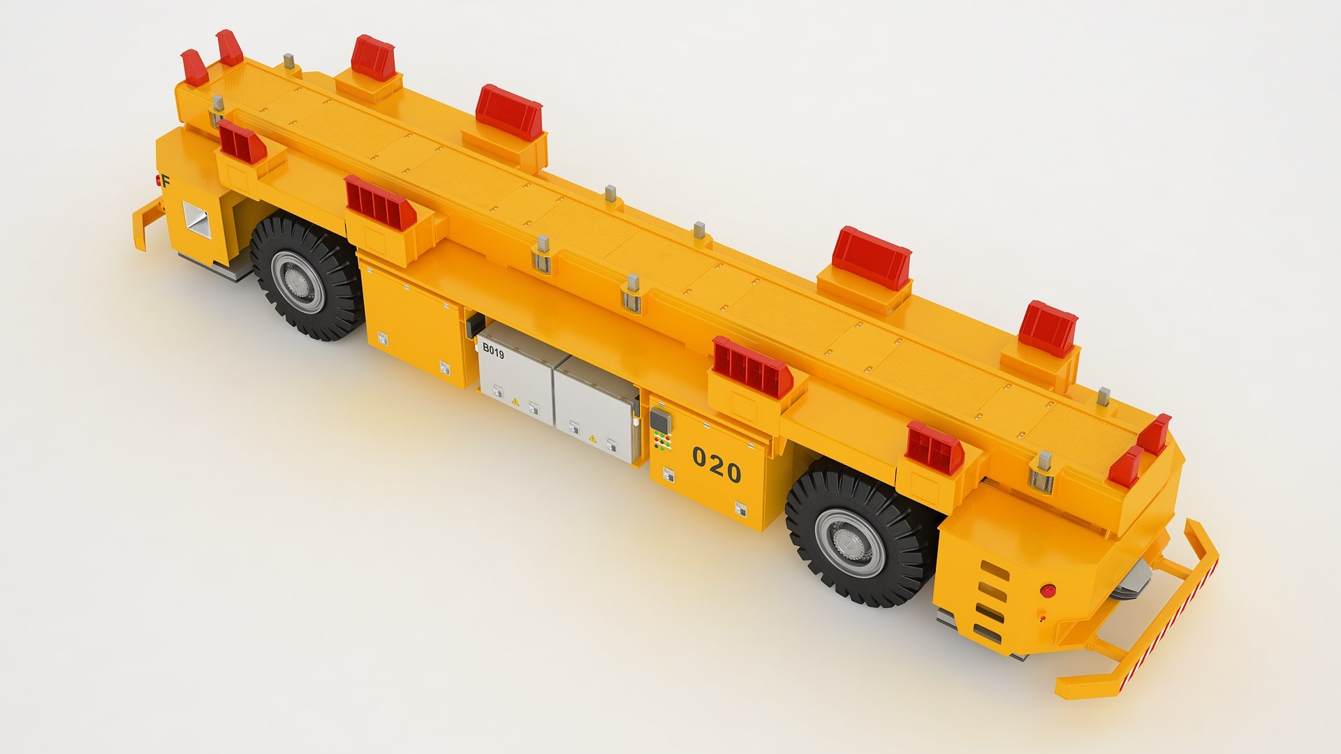 3D Model Self Drive Loader Platform 01 - TurboSquid 1778017