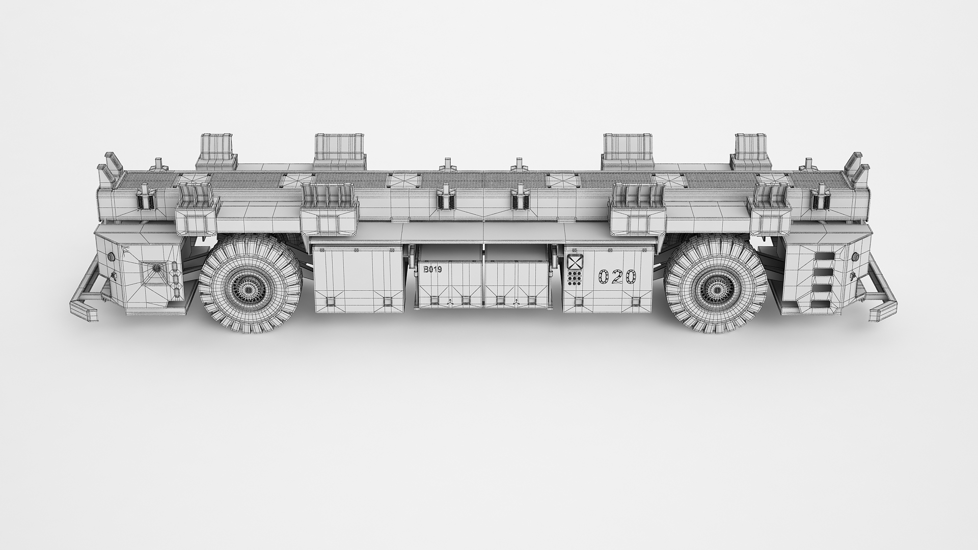 3D Model Self Drive Loader Platform 01 - TurboSquid 1778017