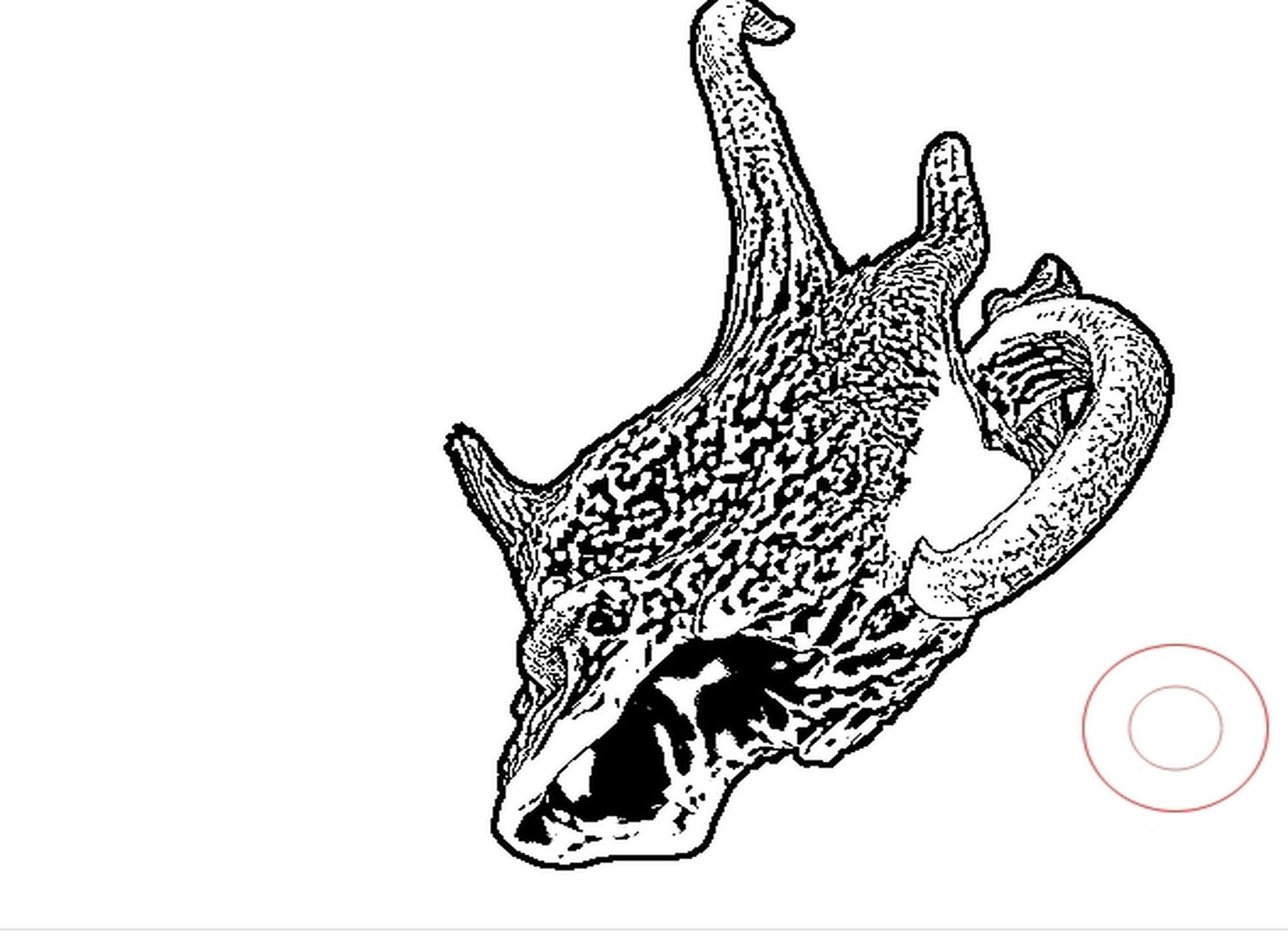 3D Model Fiery Skull Pendant - TurboSquid 2391814