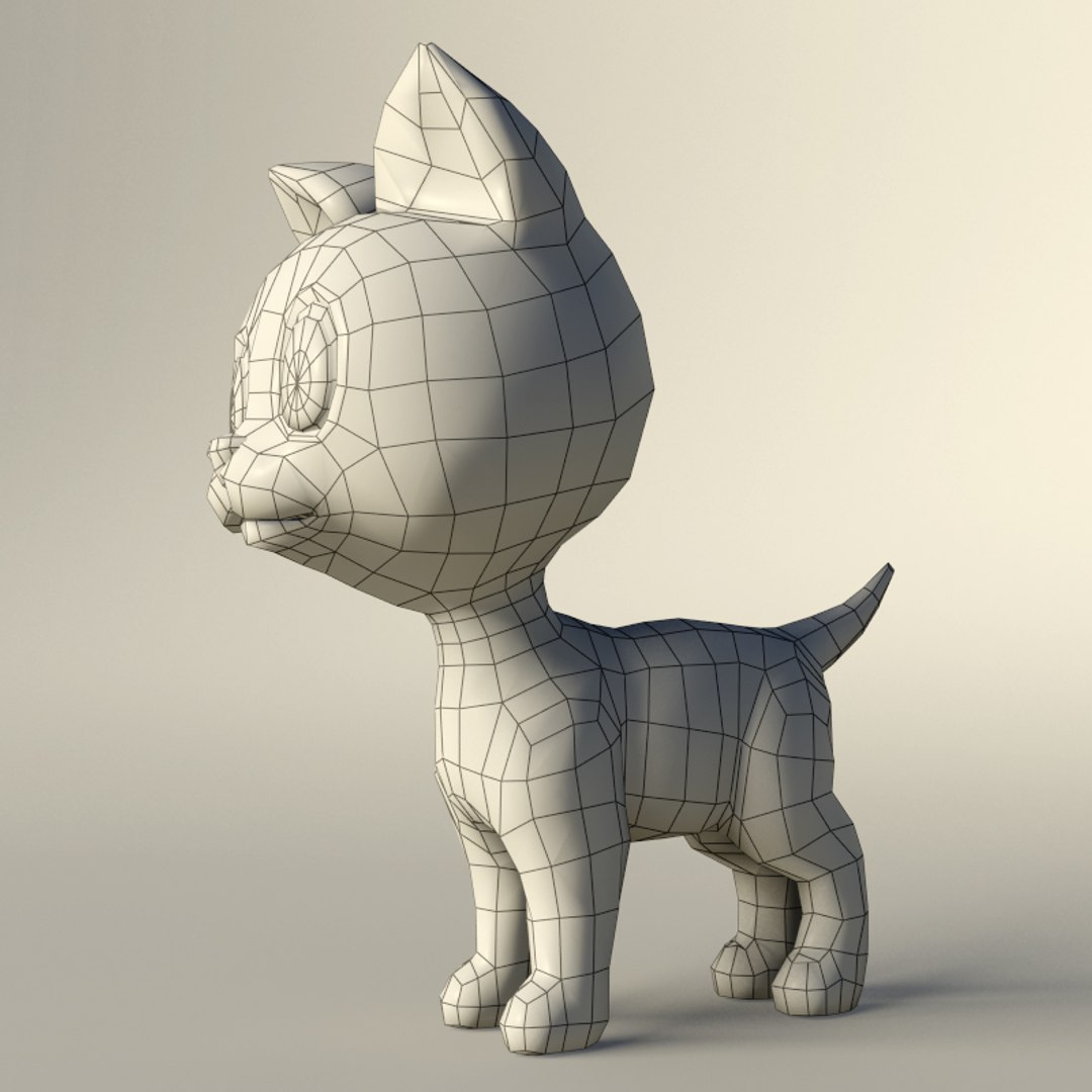 3ds max kitty