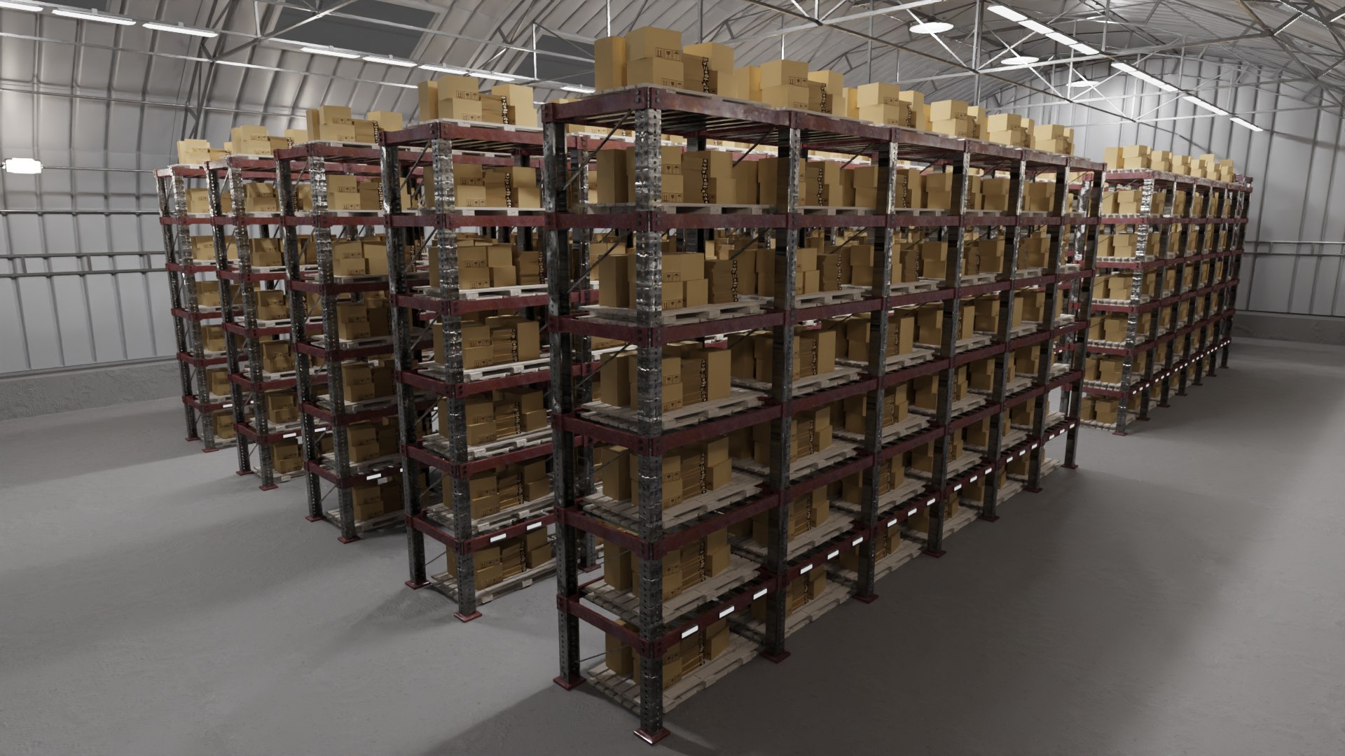 Warehouse Model - TurboSquid 2236905