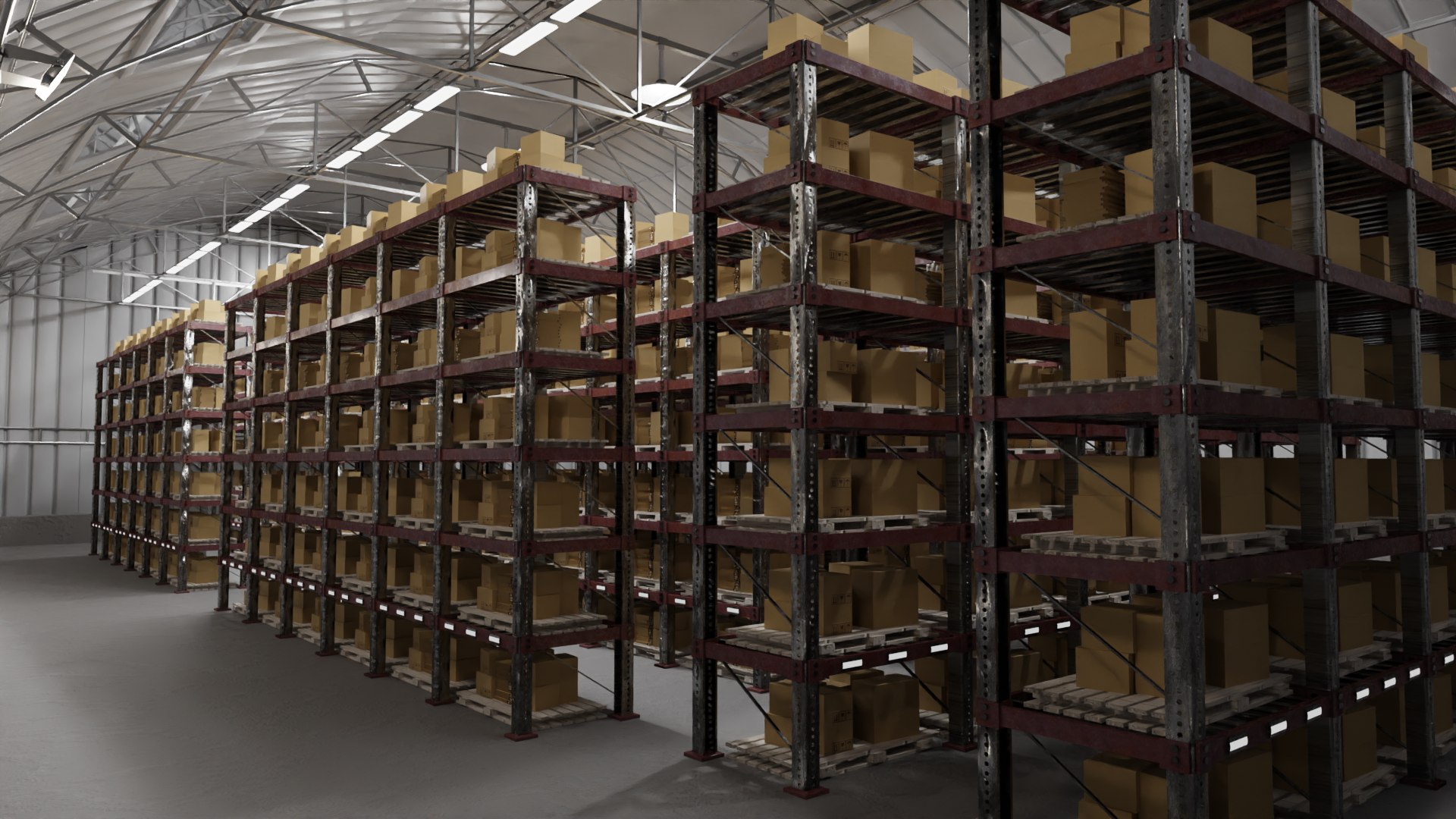 Warehouse Model - TurboSquid 2236905