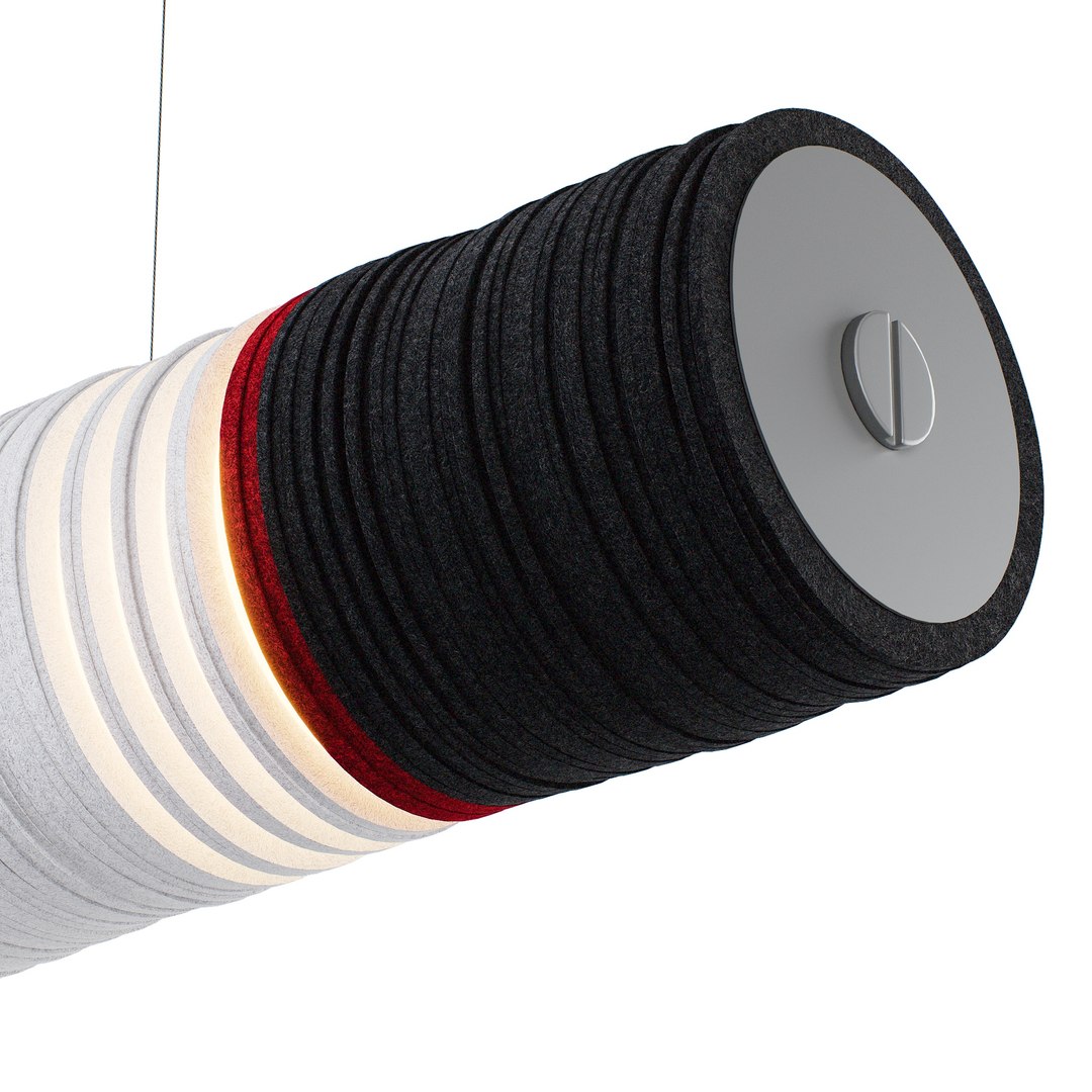 Pendant Lamp Sarah Coleman Stackabl 10 3D Model - TurboSquid 2273149