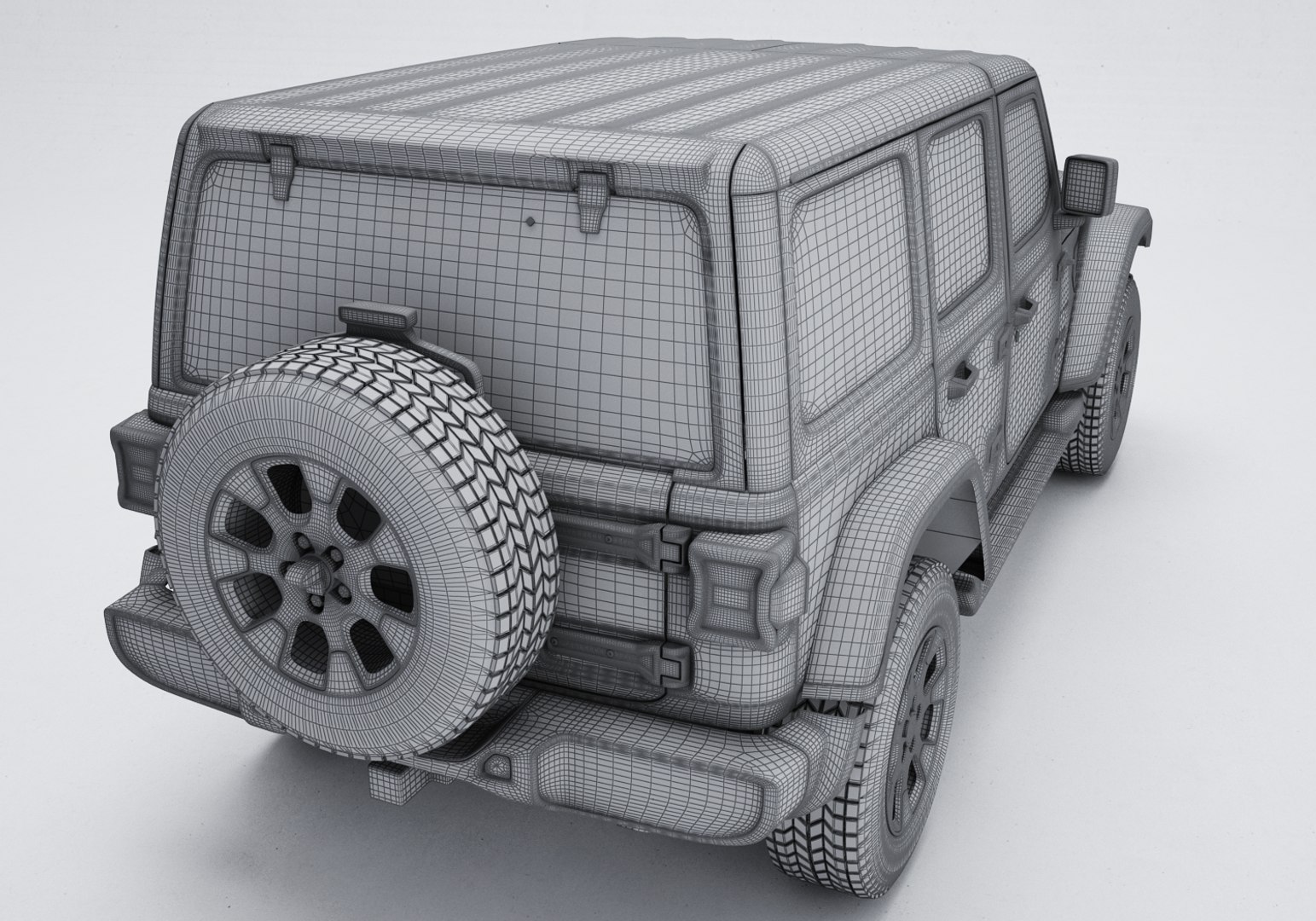Jeep wrangler model - TurboSquid 1487889