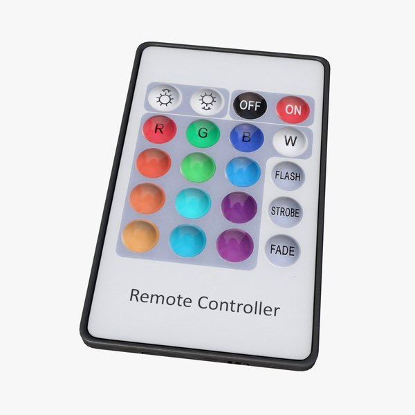 RGB Remote Control 3D - TurboSquid 1792308