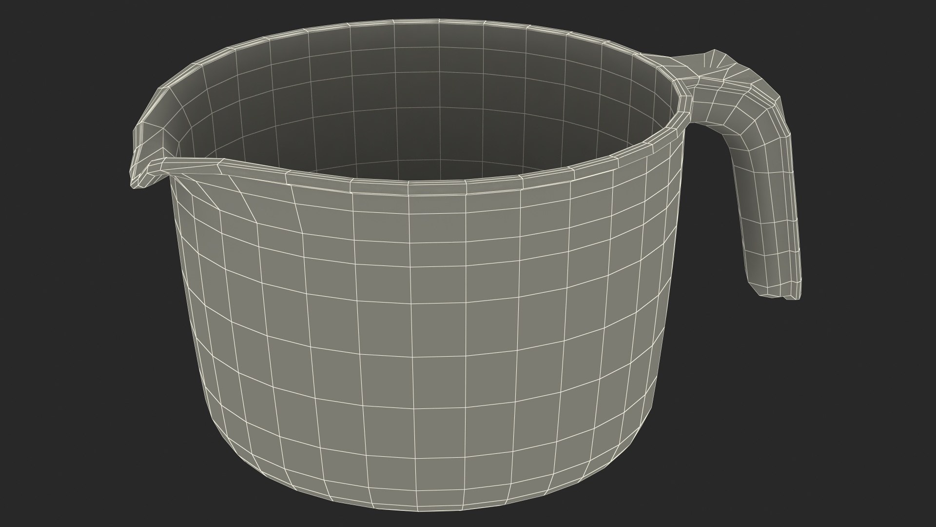 3D Pyrex Measuring Cup 1000ml - TurboSquid 1964625