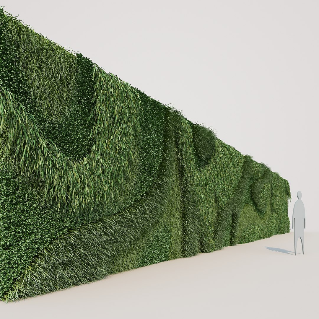 3d Vertical Garden Model